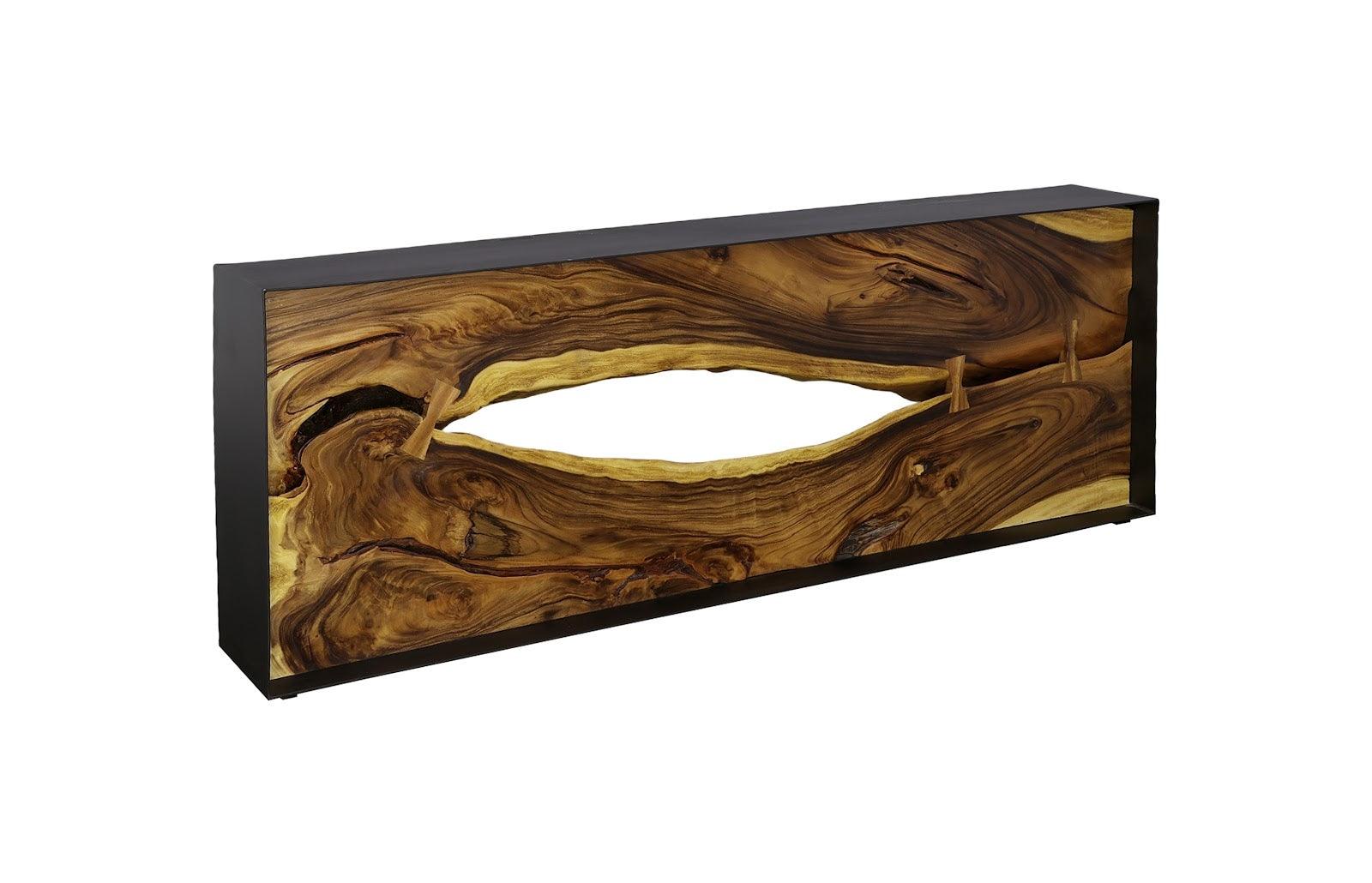 Framed Console Table Natural TH108050 – Modern Studio