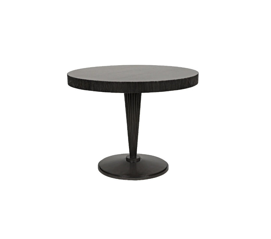 Granada Dining Table, Pale by Noir – Compact Hand-Carved Table ...