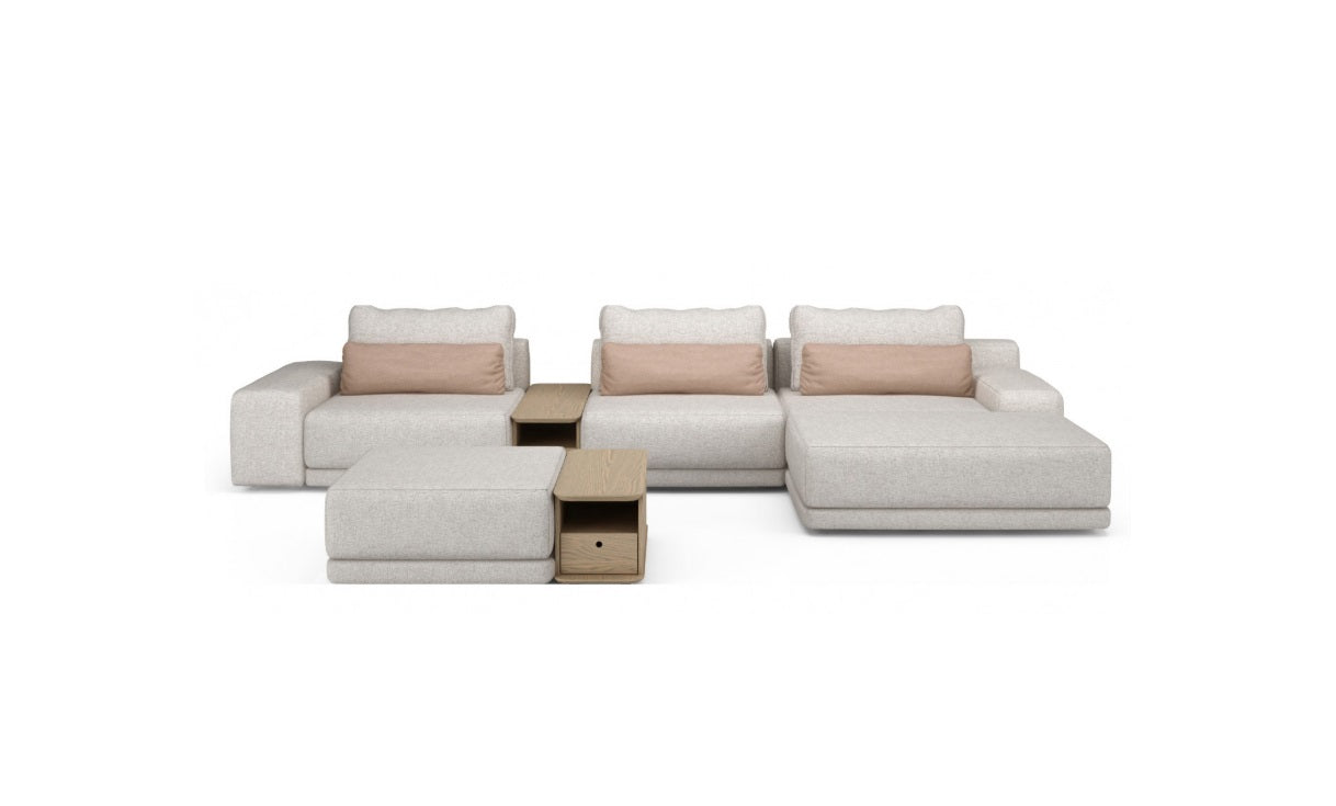 Milton Modular Sofa by Huppe – Configuration 4 – Modern & Adaptable ...