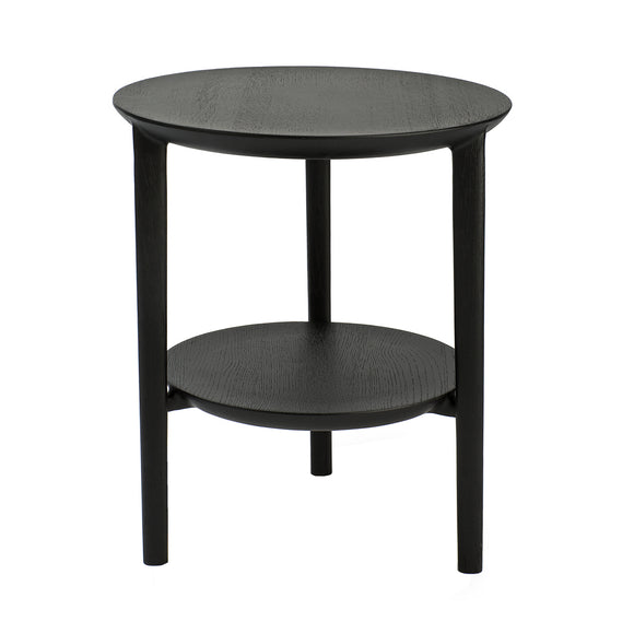Elegant Oak Bok Side Table by Ethnicraft – Modern Studio