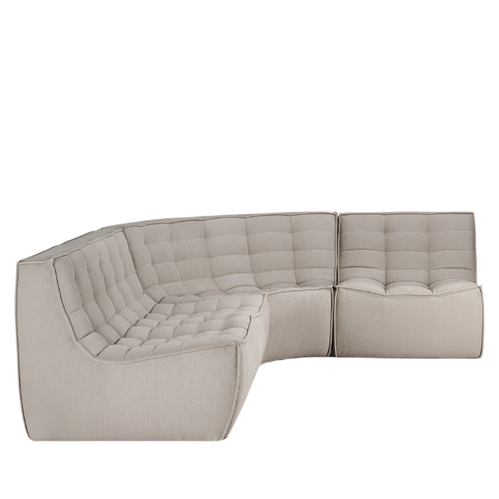 Ethnicraft N701 Modular 3-Piece Sofa | ModernFurnishings.com – Modern ...