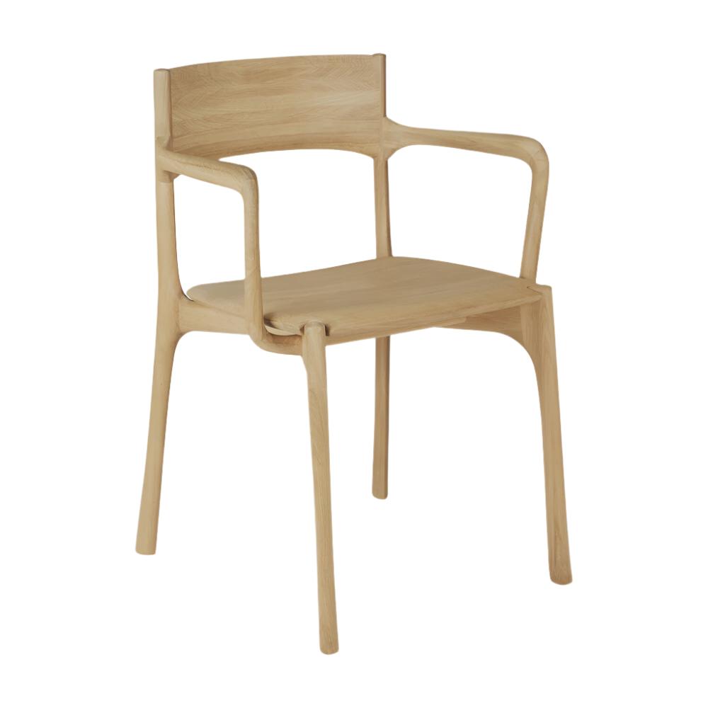 PI Dining Chair with Armrest by Ethnicraft | ModernFurnishings.com ...