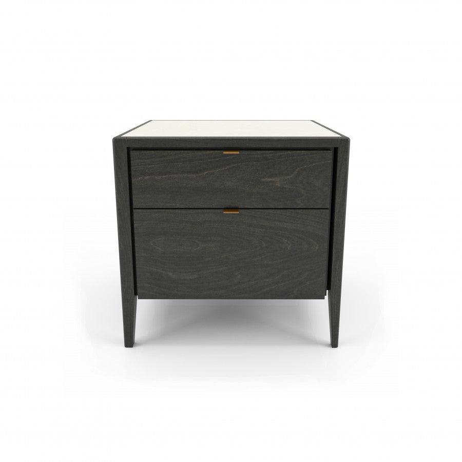 Sophisticated Winston 2 Drawer Nightstand by Huppé | ModernFurnishings ...