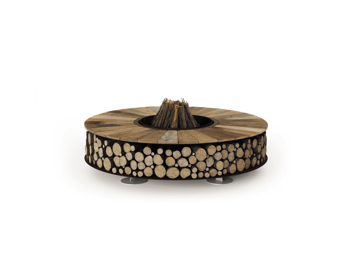Luxury Outdoor Wood Fire Pit - ZERO by AK47 Design – Modern Studio