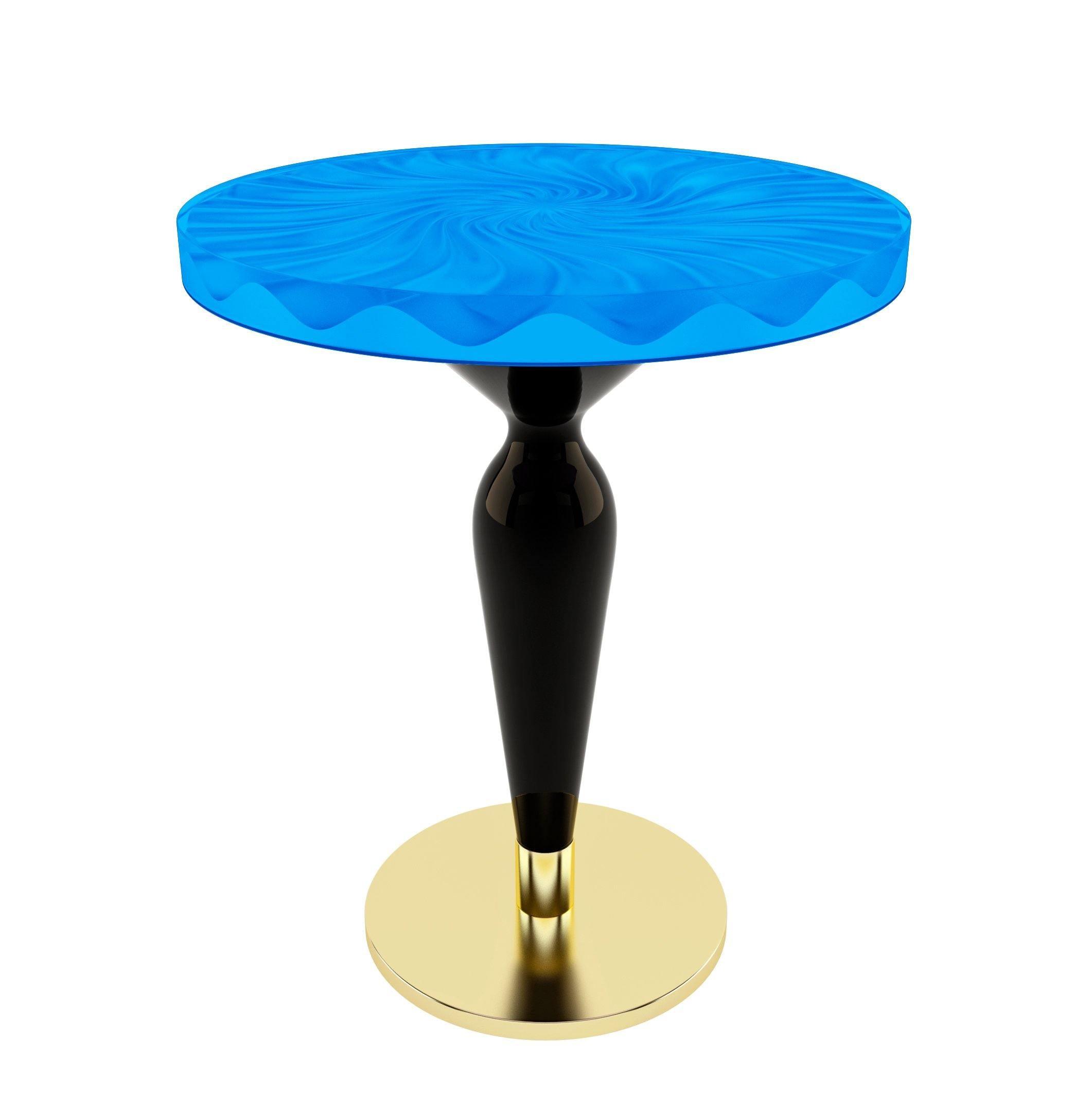 Arditi Collection | Bistro Wavy Round Table – Modern Studio