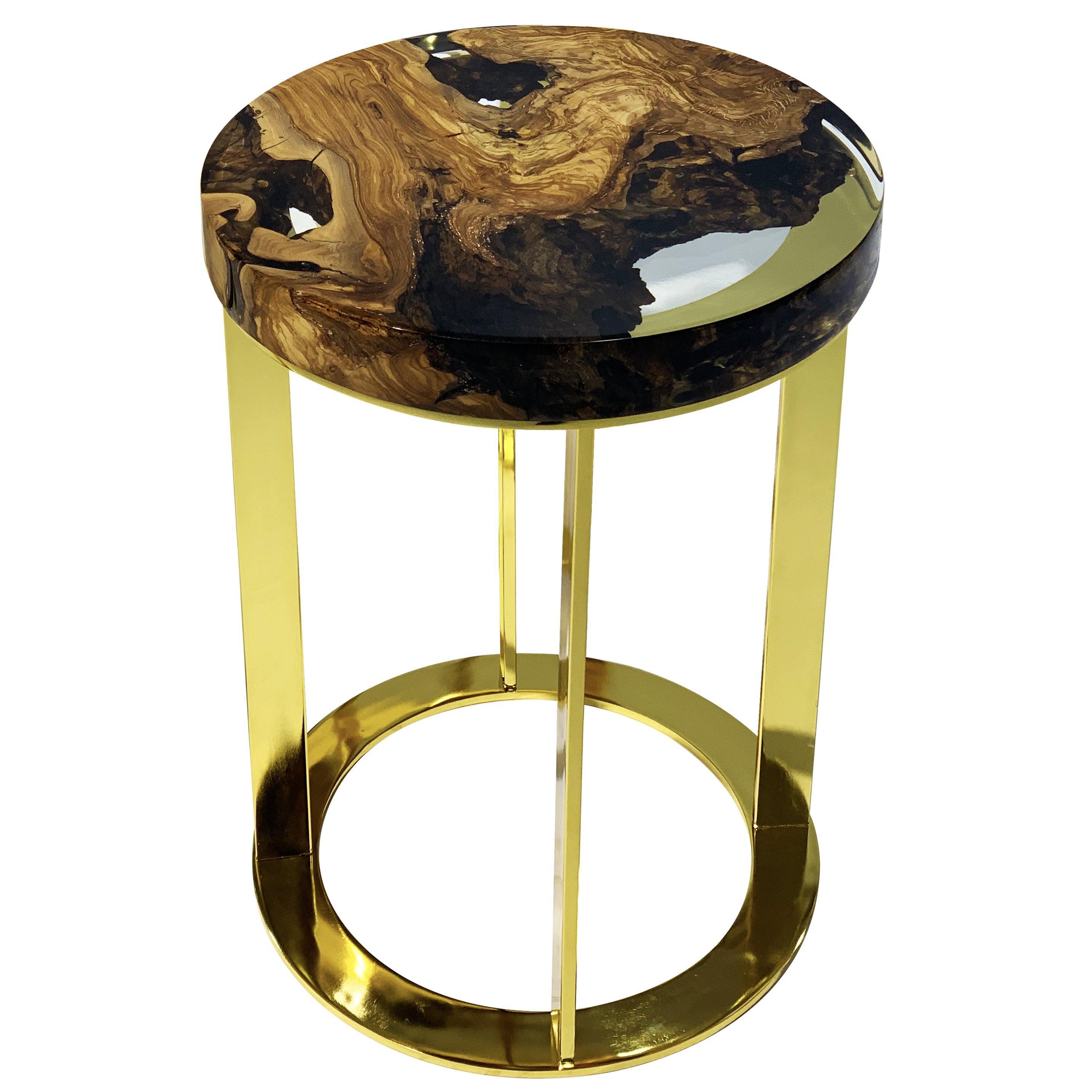 Arditi Collection | Dodona Olive Wood End Table – Modern Studio