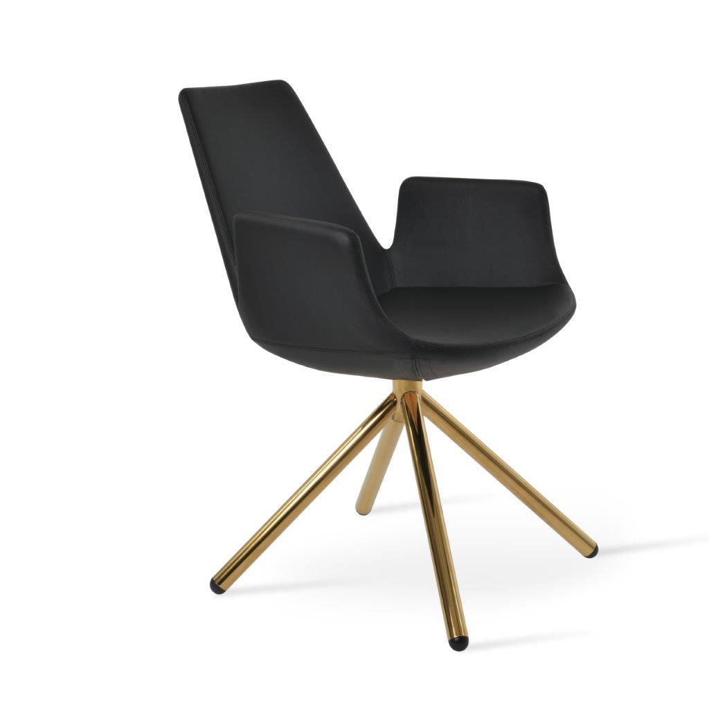 Eiffel Stick Swivel Armchair – Modern Studio