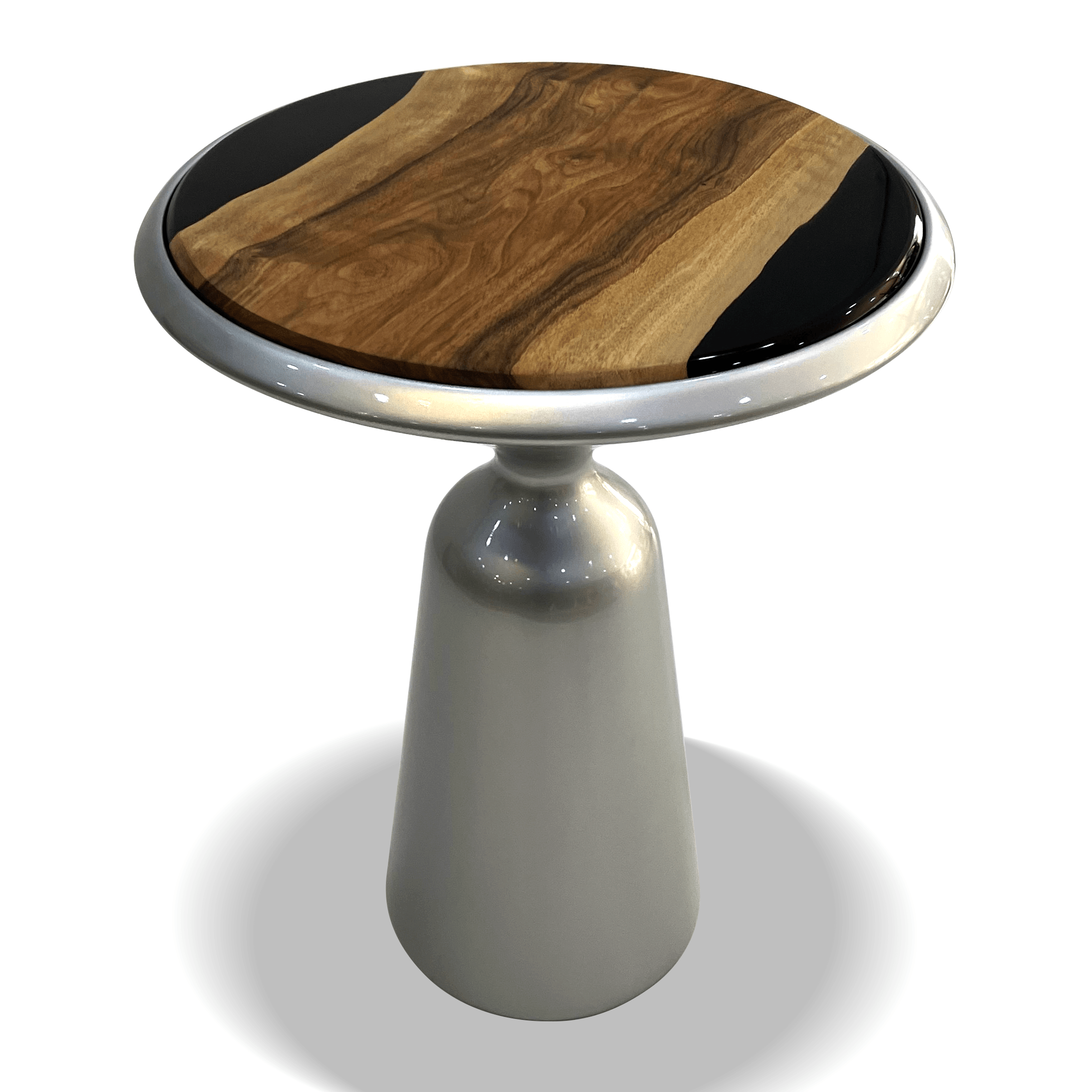 Arditi Collection | Elpenor Silver End Table – Modern Studio