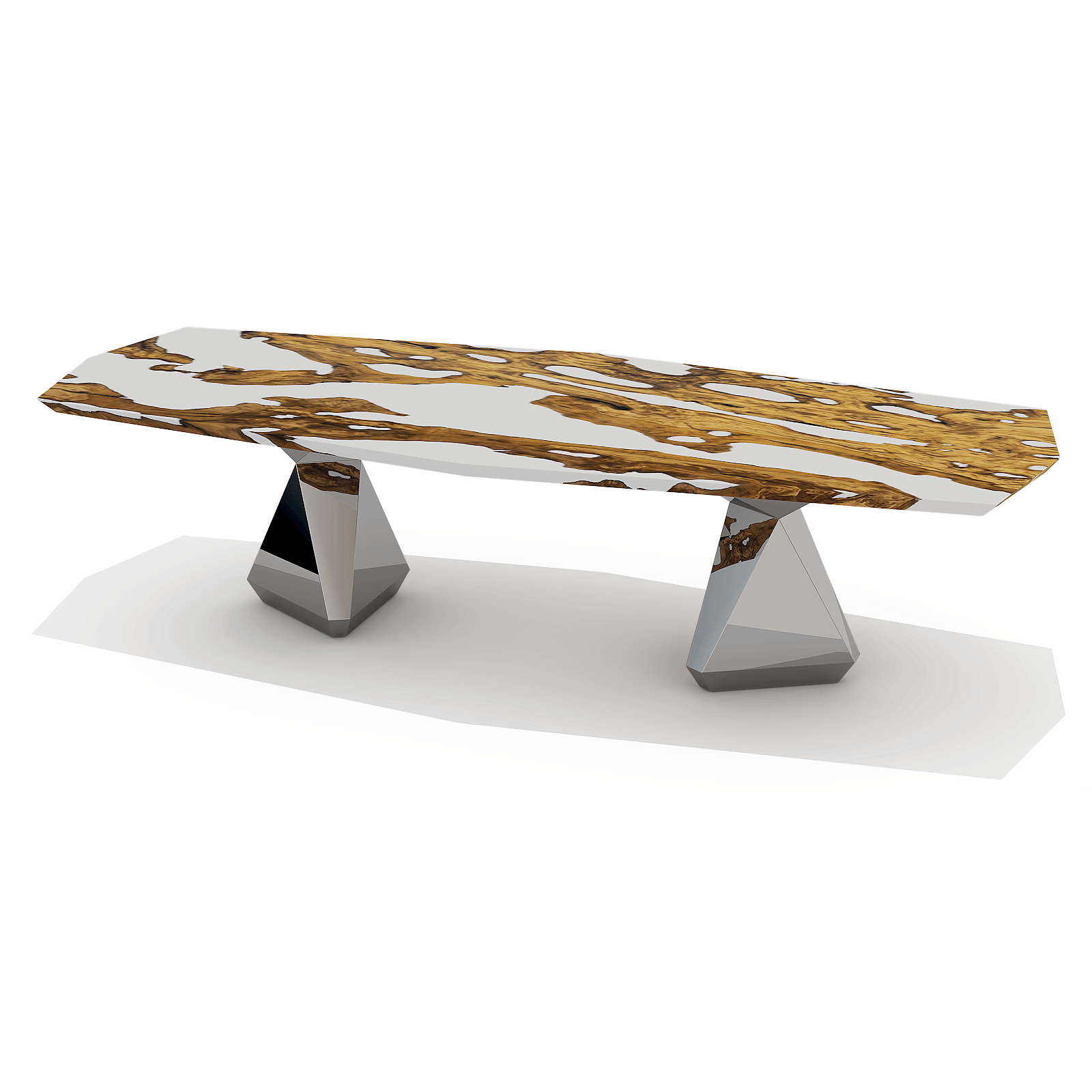 Arditi Collection | Omphale Olive Wood Octagonal Dining Table – Modern ...