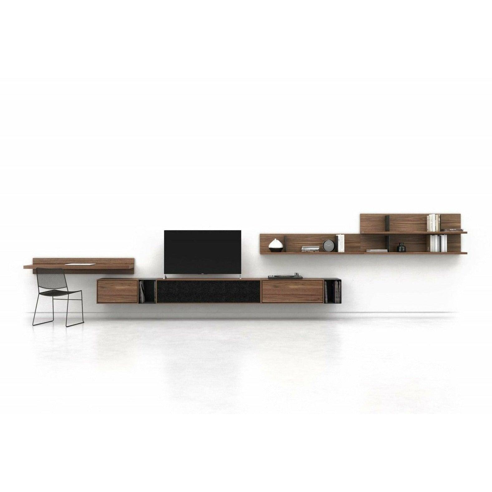 The Huppe Wallride wall unit is a sleek and modern storage solution ...