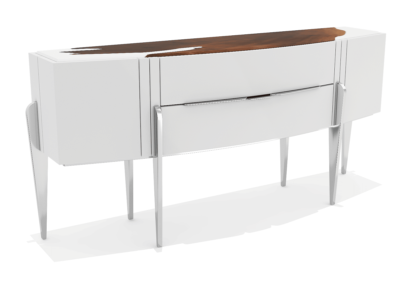 Arditi Collection | White Padua Console – Modern Studio