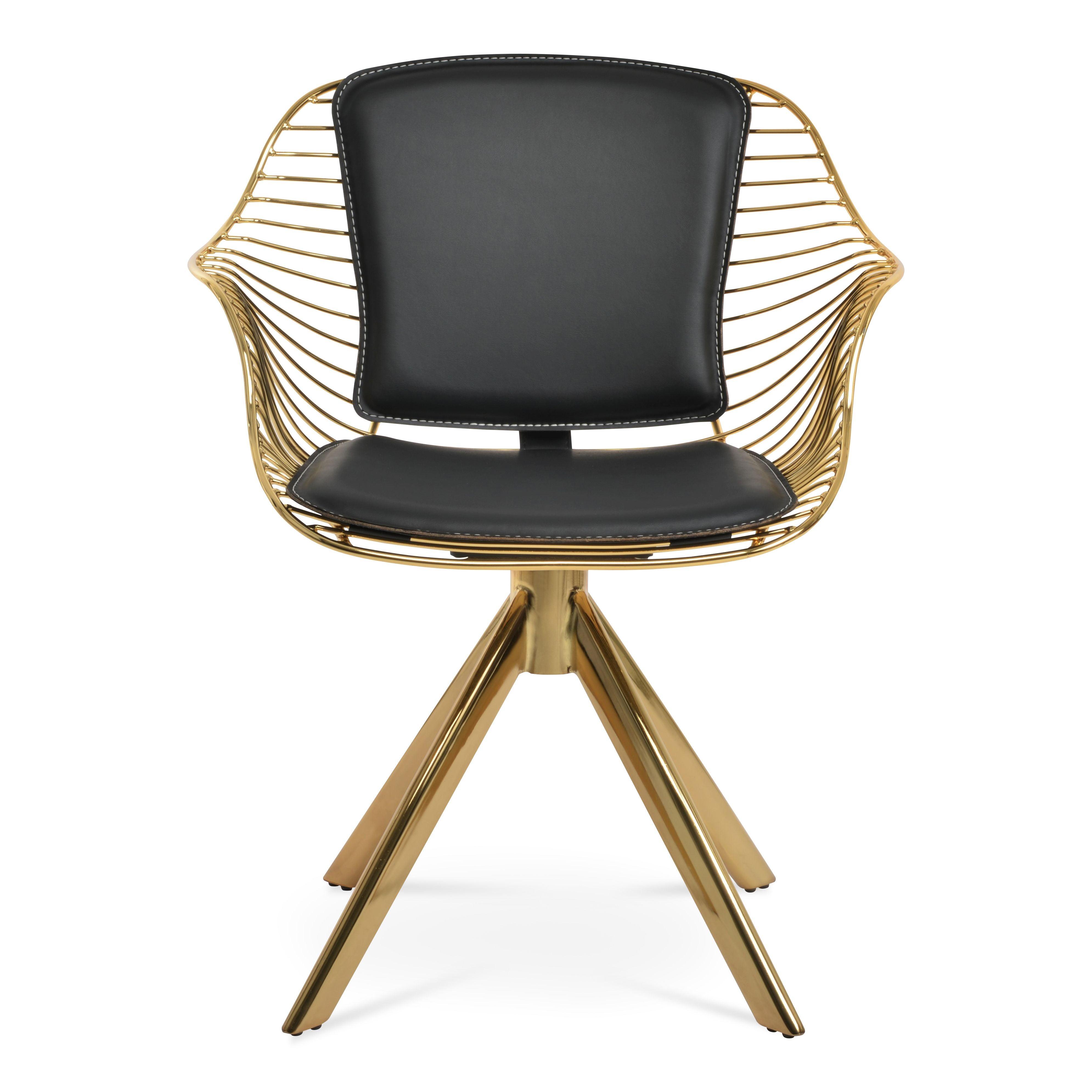 ZEBRA ARM SWORD SWIVEL DINING – Modern Studio